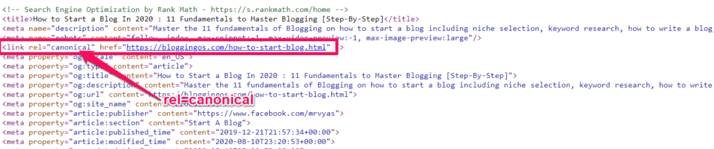 What Is Canonical Tag And How To Add Tag In WordPress Website 